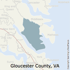 City Of Gloucester Va Map